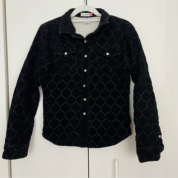 Kali | Jackets & Coats | Kali Wear Black Cotton Sweater With White ...